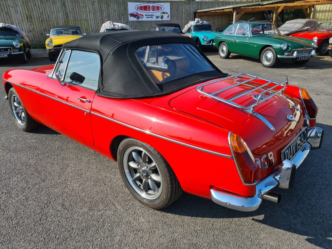 MGB V8 Roadster Heritage Shell Special History Former Glory MGB V8 Roadster Heritage Shell Special History Former Glory